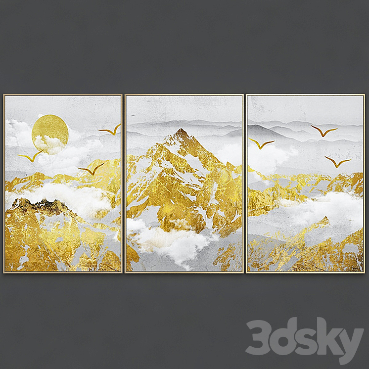 Frames Premium PRO No. 588 - Frame - 3D model