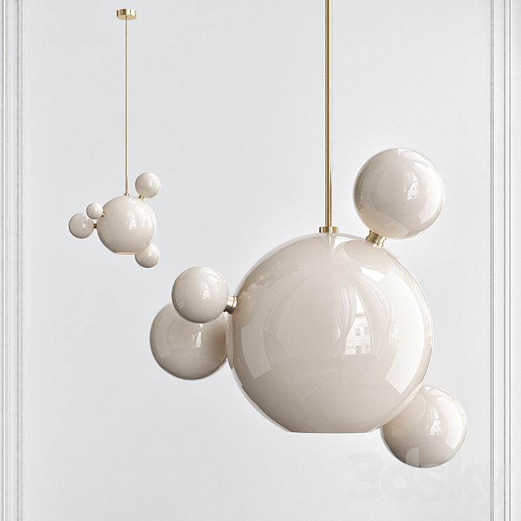 Darby - Pendant light - 3D model