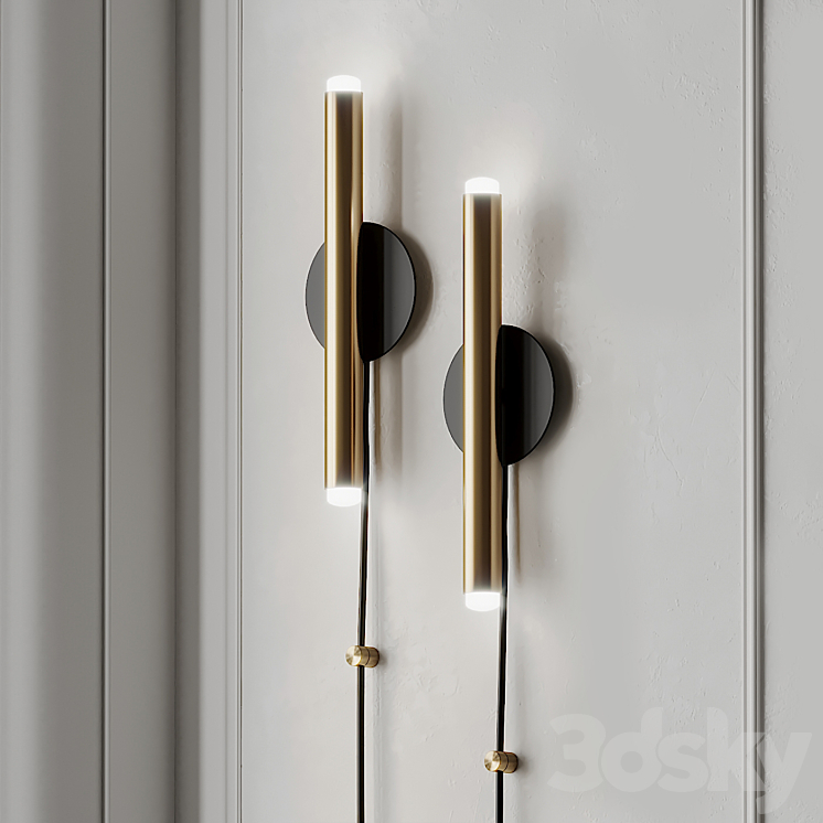 STILO wall light from RIFLESSI - Wall light - 3D model