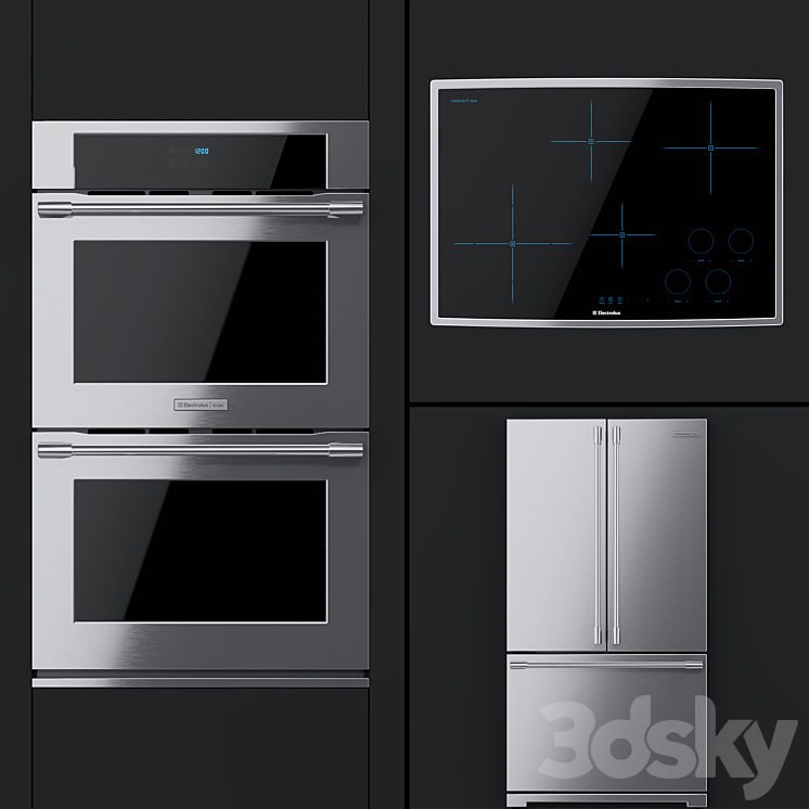 Electrolux Icon - Oven E30 Ew85 Pps, Refrigerator E23 Bc69 Sps and Hob ...