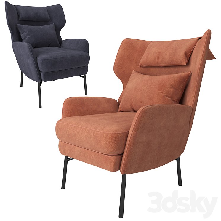 Armchair ALEX by Sits - Arm chair - 3D model