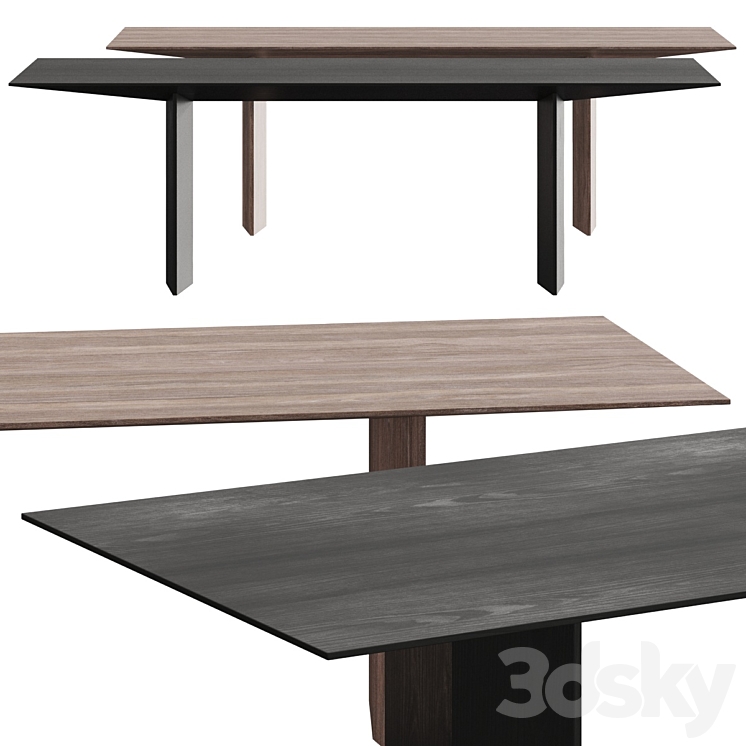 Albedo Praia Dining Table - Table - 3D model