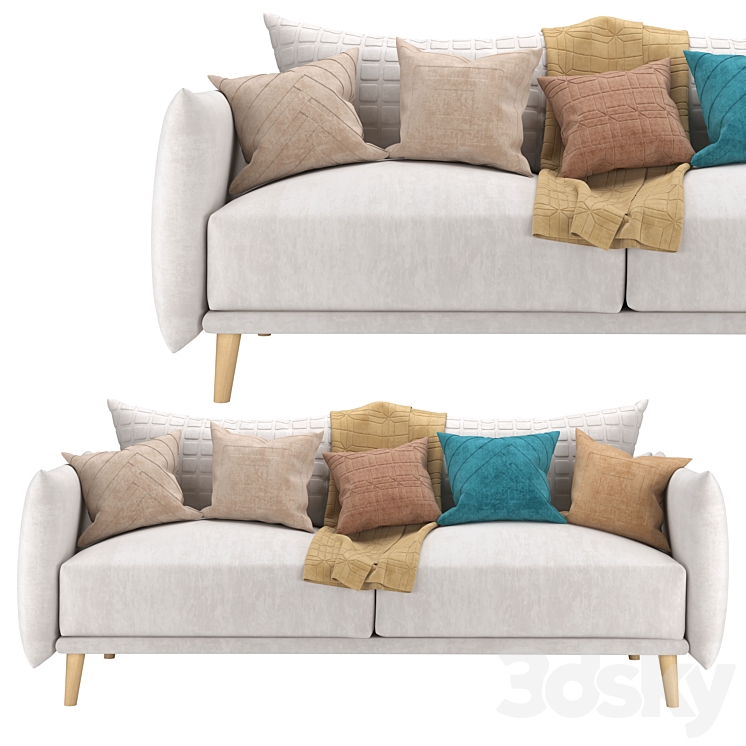 Matera Sofa V02 - Sofa - 3D model