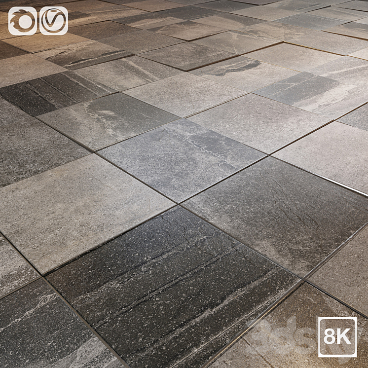 Floor - Tile - 3D model