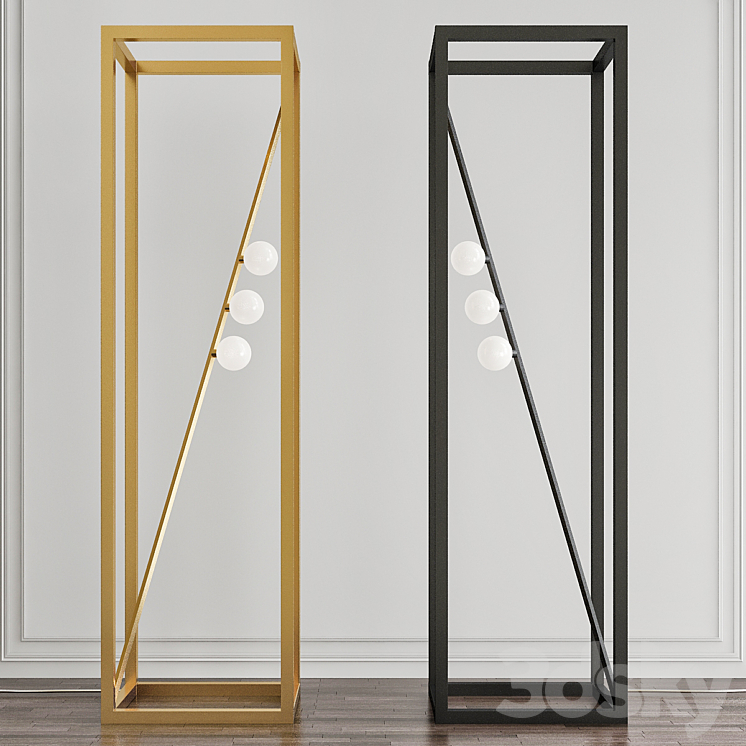 Maxie floor lamp - Floor lamp - 3D model