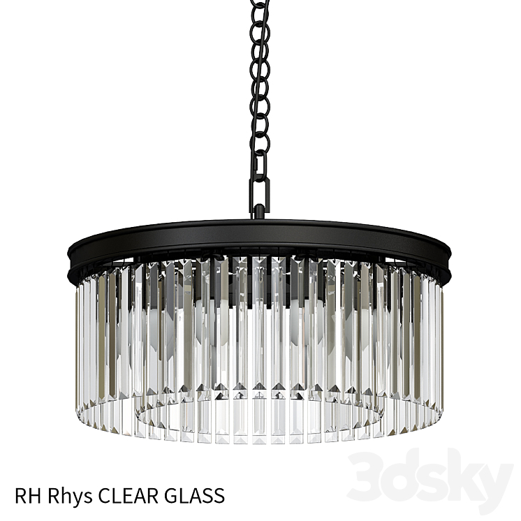 RH Rhys - Pendant light - 3D model
