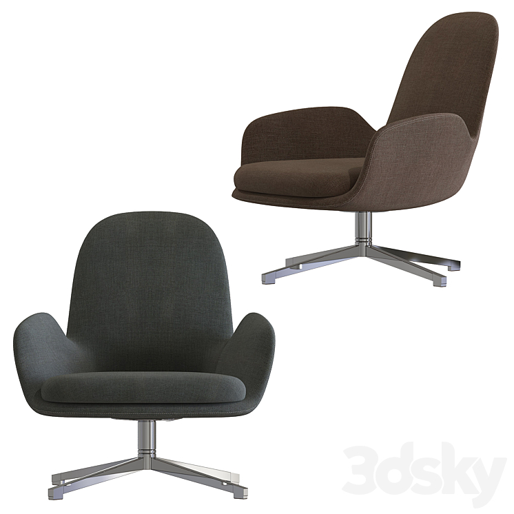 Era Lounge Chair - Arm chair - 3D model