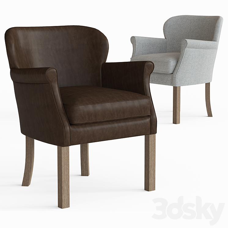 PROFESSOR'S ARMCHAIR - Chair - 3D model