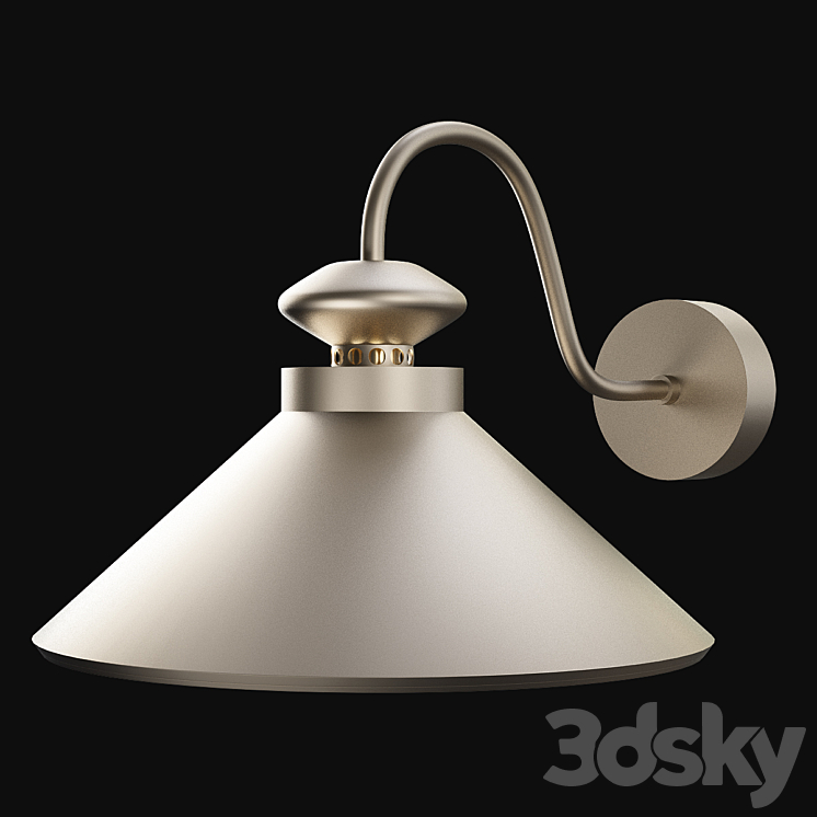 Vesta Light - Wall light - 3D model