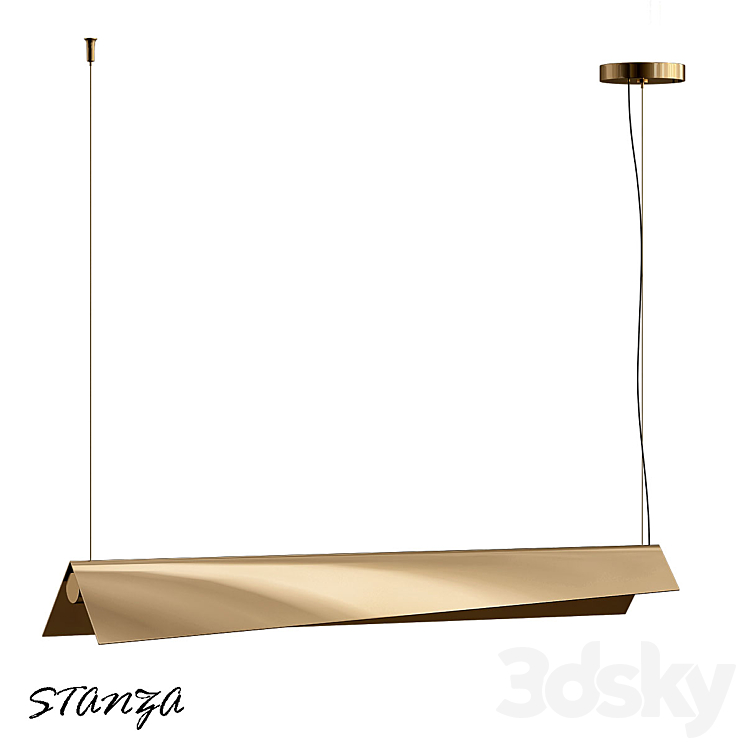 Stanza - Pendant light - 3D model