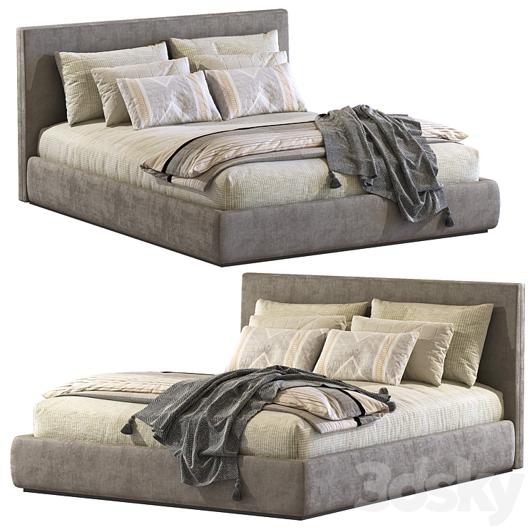 Bed Space / Md House 2 - Bed - 3D model