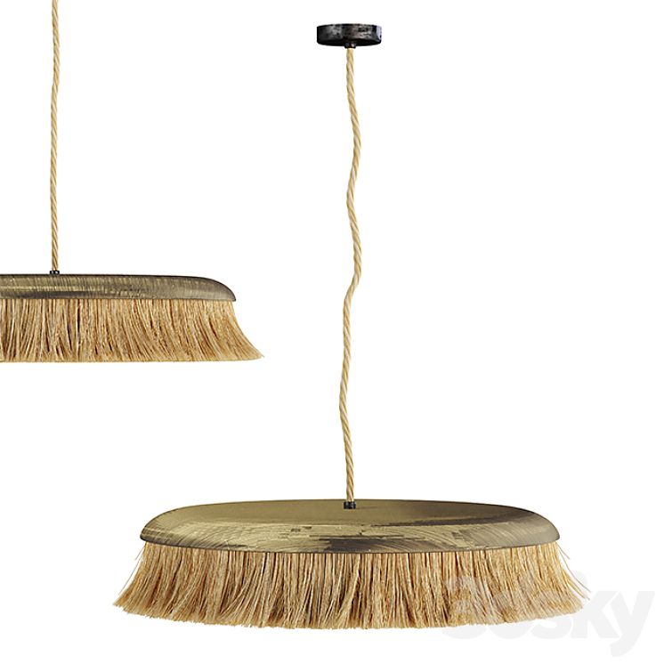 KARE Makula Gold pendant lamp - Pendant light - 3D model