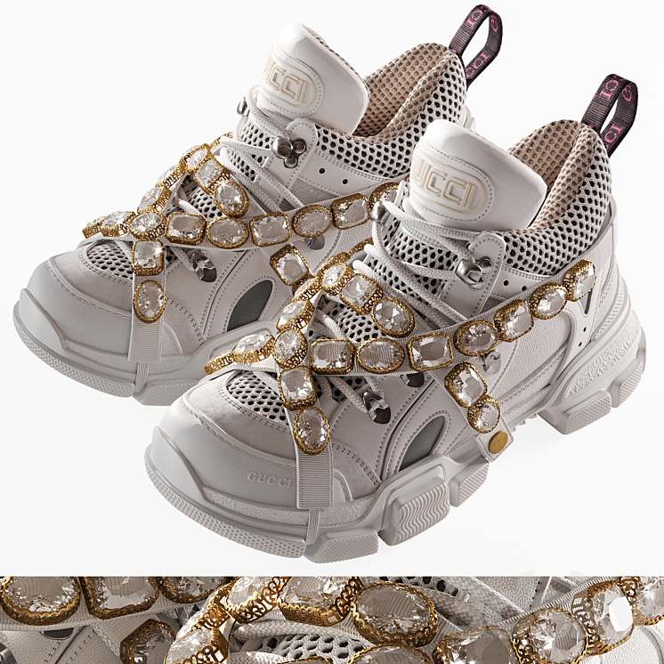 GUCCI Flashtrek - Сlothes and Footwear - 3D model