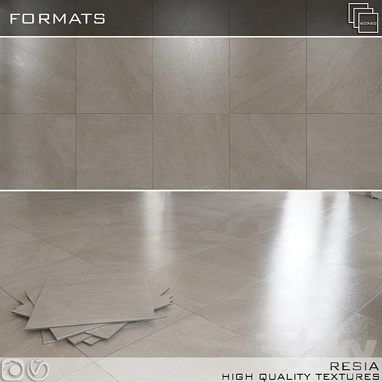 MIRAGE №11 - Tile - 3D model