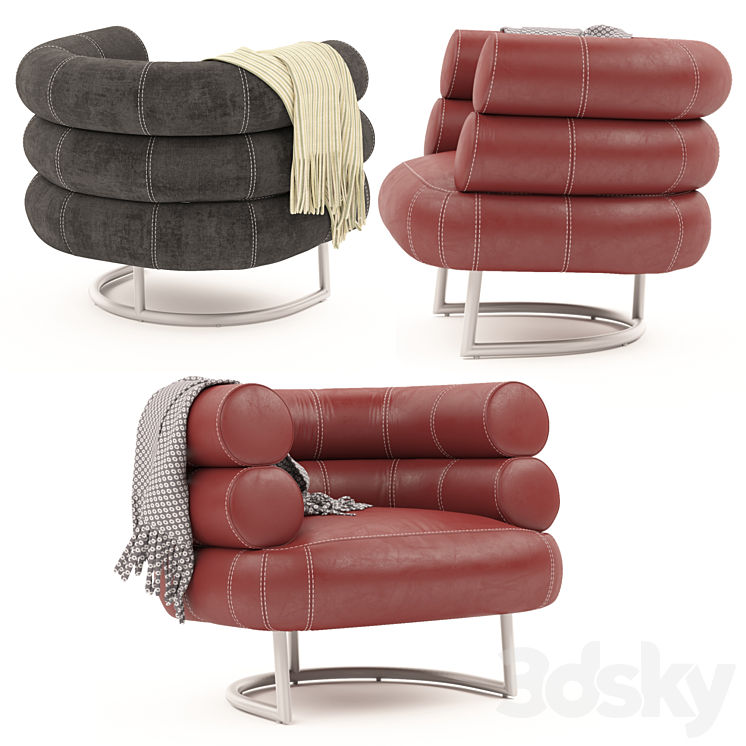 Bibendum Armchair - Arm chair - 3D model