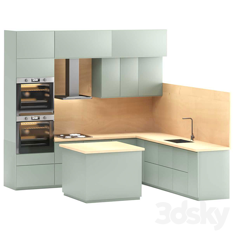 Ikea kitchen - Kitchen - 3D model