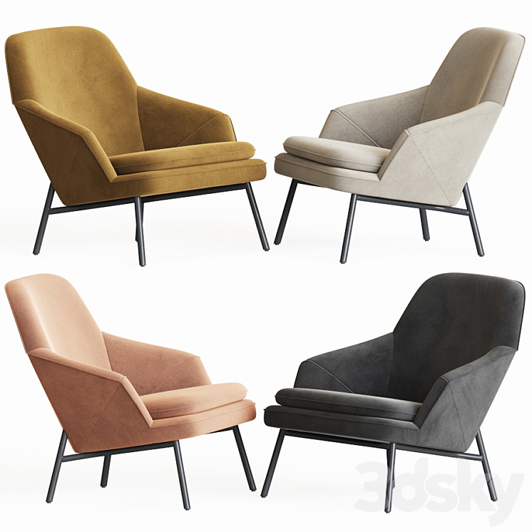 Hug Armchair Verketinterior - Arm chair - 3D model