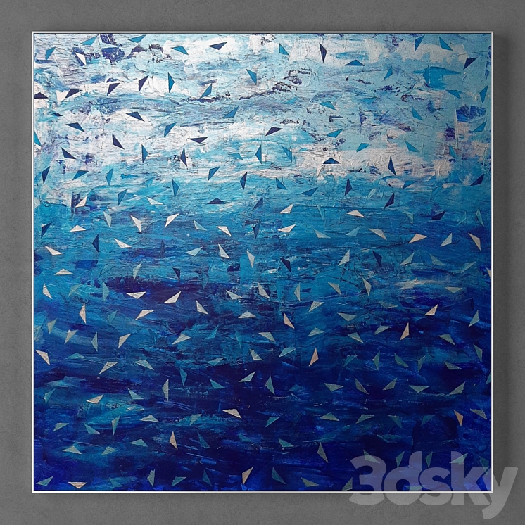 Painting_848 - Frame - 3D model