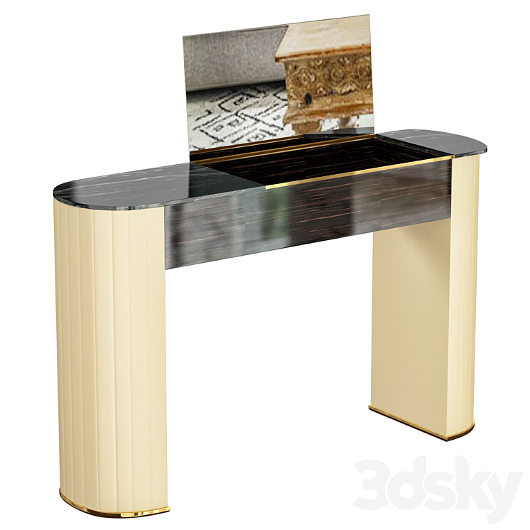 Plisse reflex - Console - 3D model