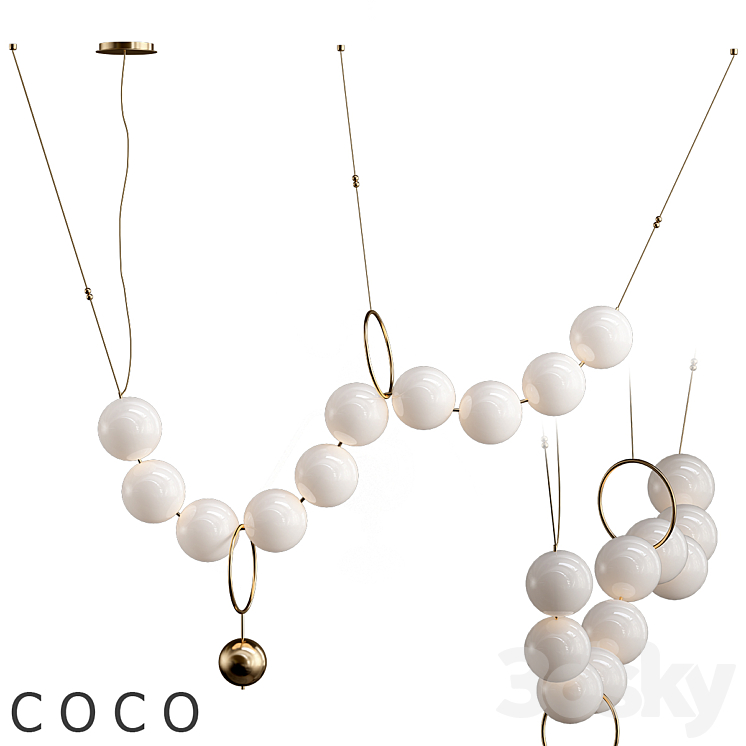 COCO - Pendant light - 3D model