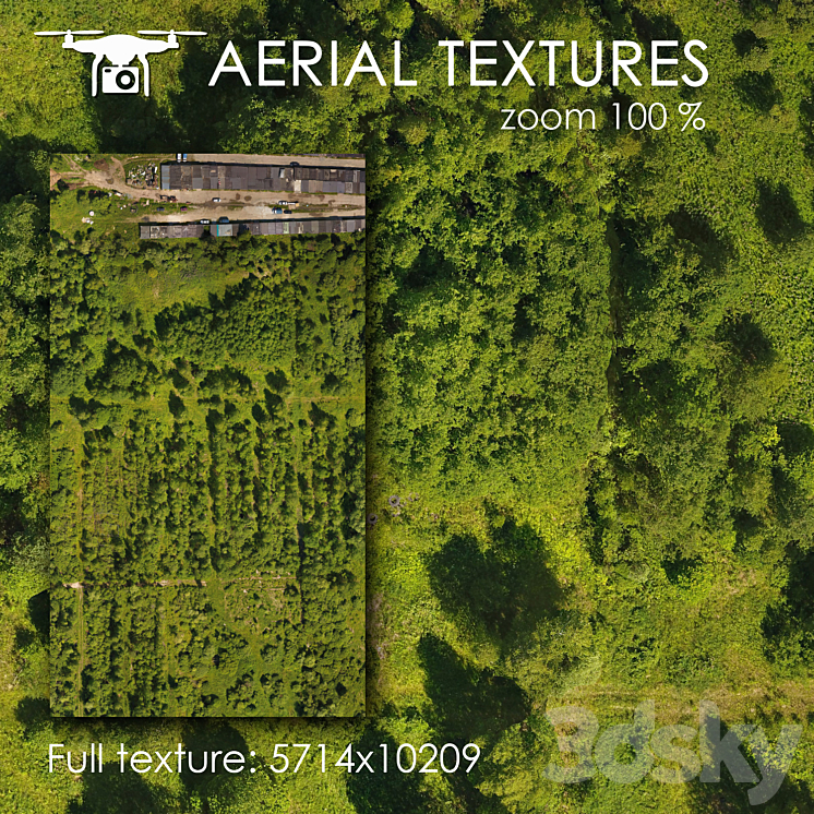 Production area 301 - Natural materials - 3D model