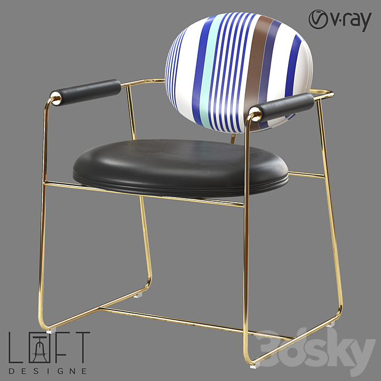 CHAIR LoftDesigne 35843 model - Chair - 3D model