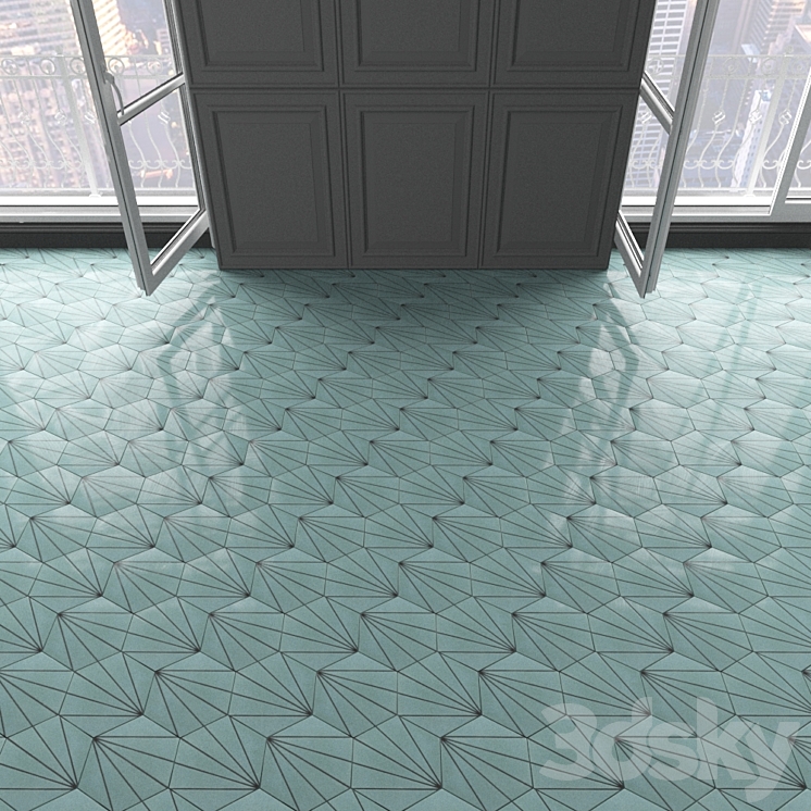 Marrakech Design Tiles - Claesson Koivisto Rune_hexagon_211 - Stone ...