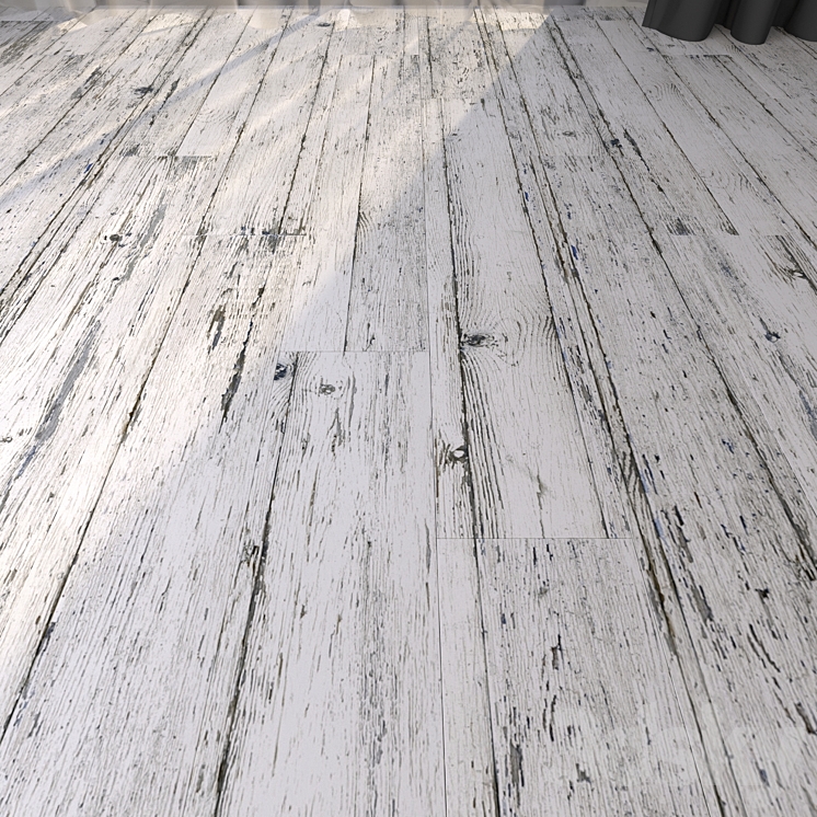 Yurtbay Old Town Wood White 20x120 - Wood - 3D model