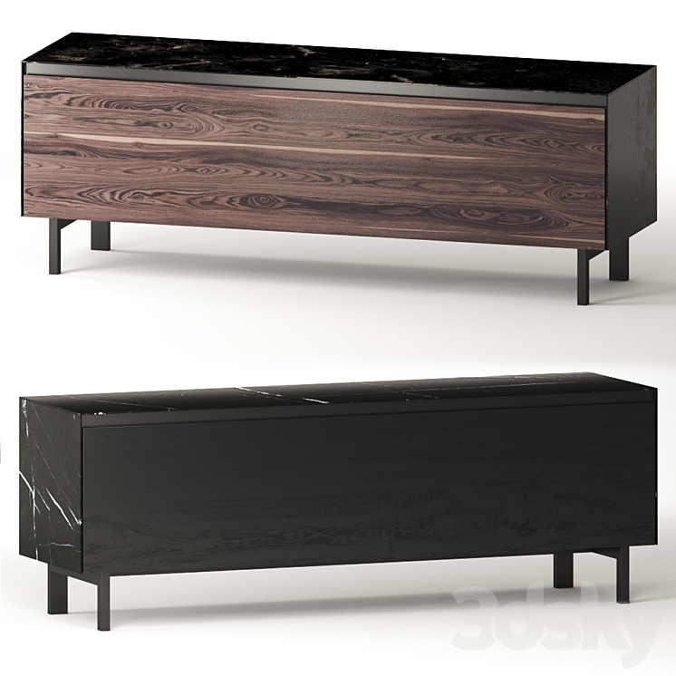 Vitrum by miniforms - Sideboard & Chest of drawer - 3D model