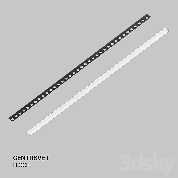 OM LIGHT UP LINE DIF, LIGHT UP LINE SPOT - Technical lighting - 3D model