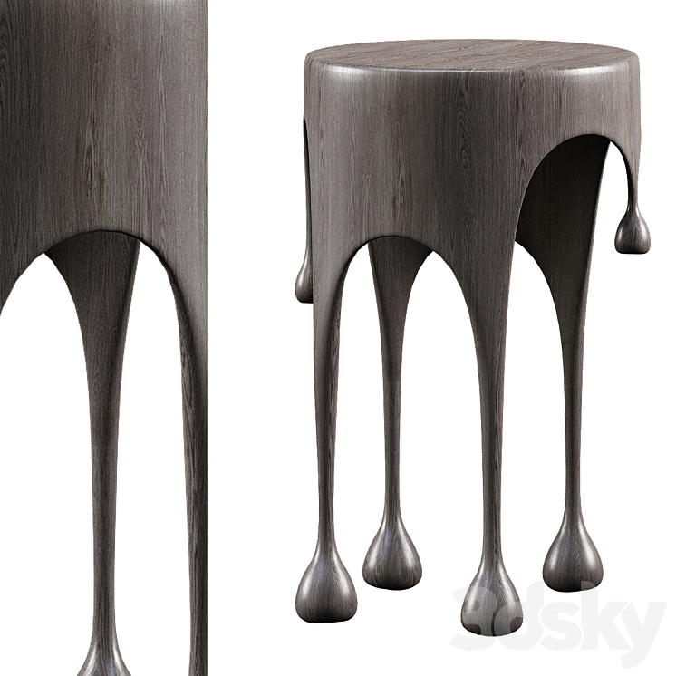 Drip Side Table - Table - 3D model