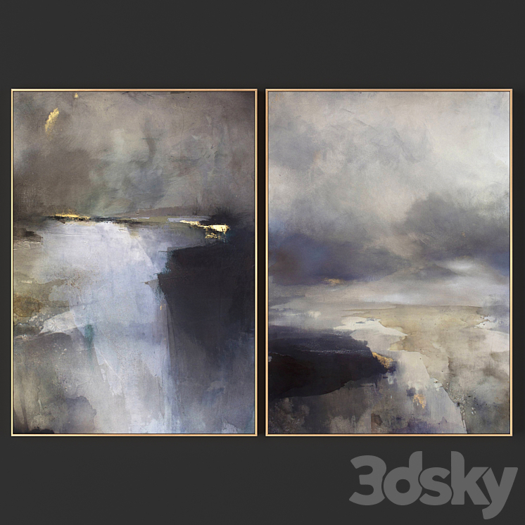 Painting 964 - Frame - 3D model