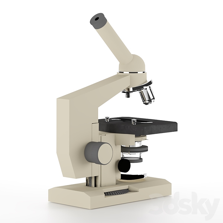 Microscope - Other decorative objects - 3D model