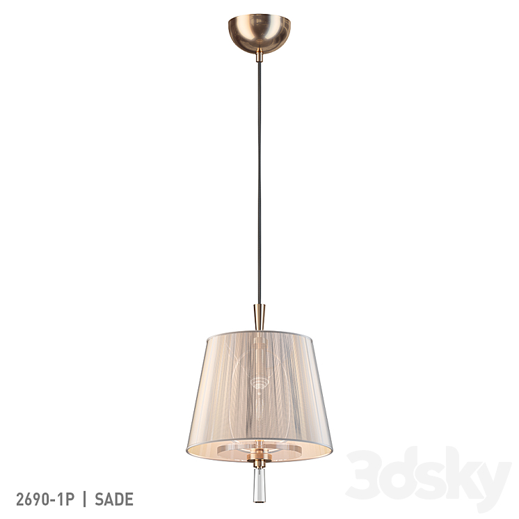 Favorite 2690-1P - Pendant light - 3D model