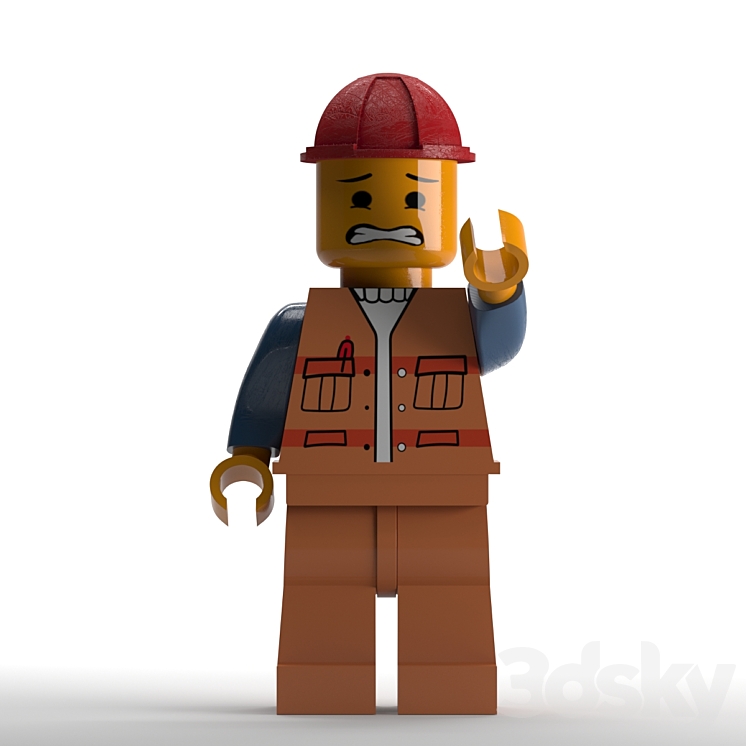 Lego man - Toy - 3D model