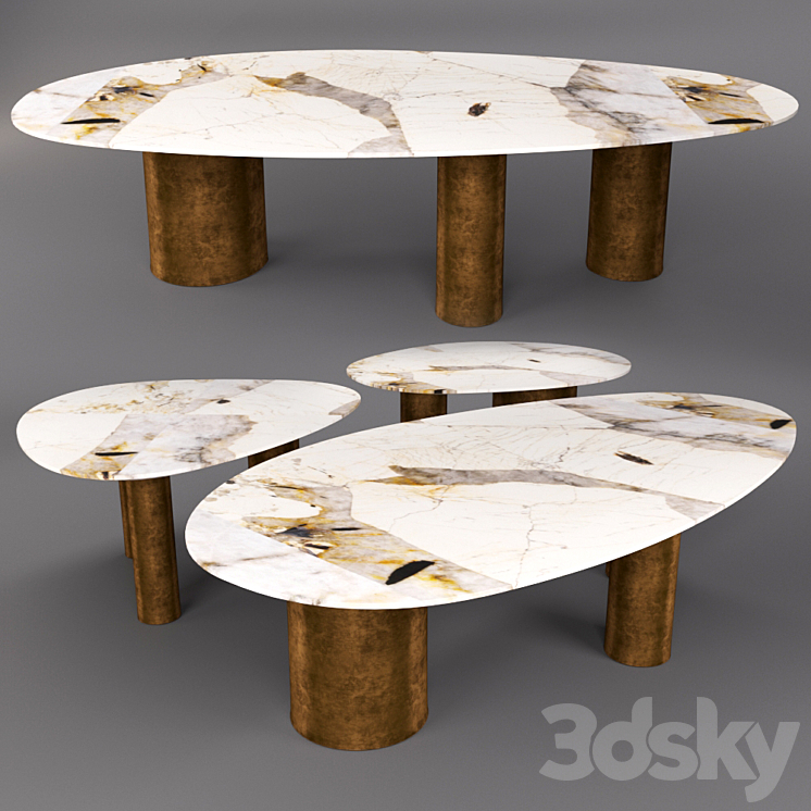 Lagos - Table - 3D model