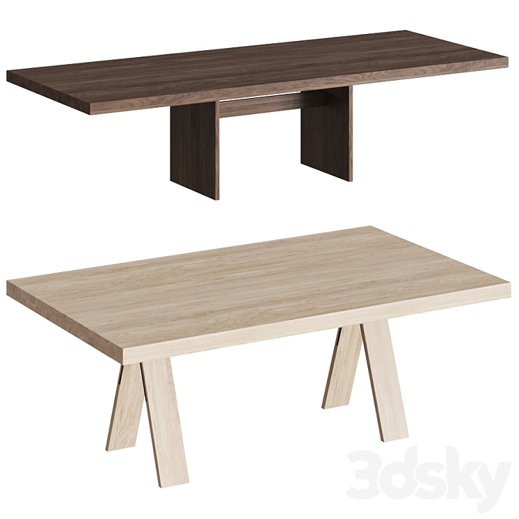 Team 7 Tema Dining Tables - Table - 3D model