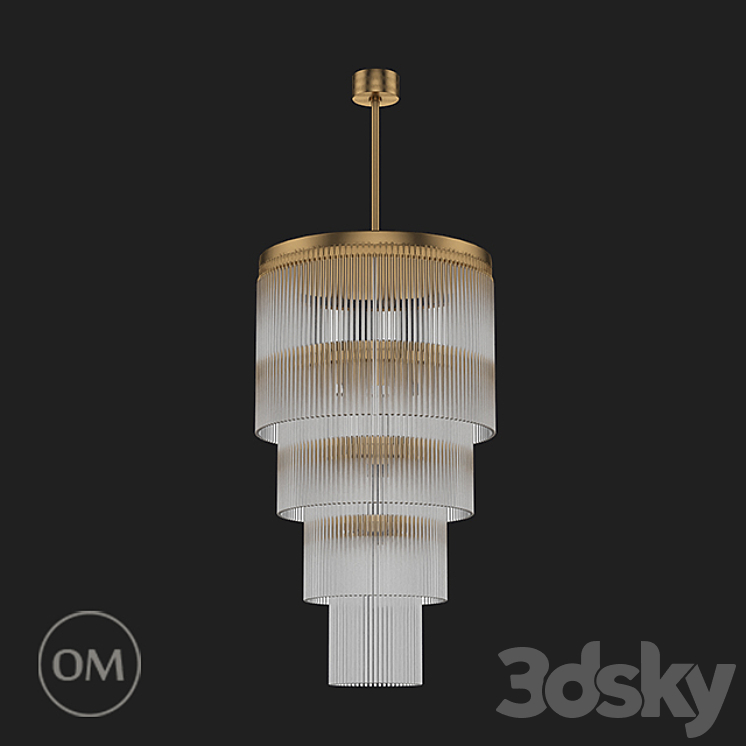 Kutek Filago FIL-ZW-10 (P) 450_270 OM - Pendant light - 3D model