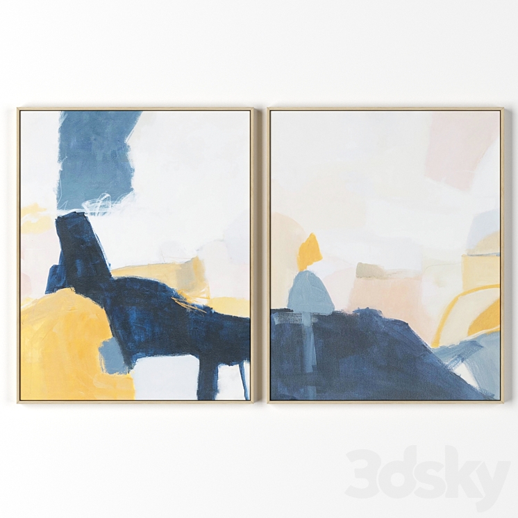 Painting 1026 - Frame - 3D model
