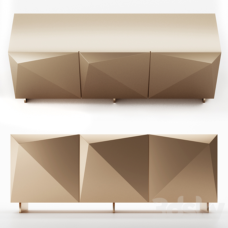 Origami Reflex | Sideboard for living room - Sideboard & Chest of ...