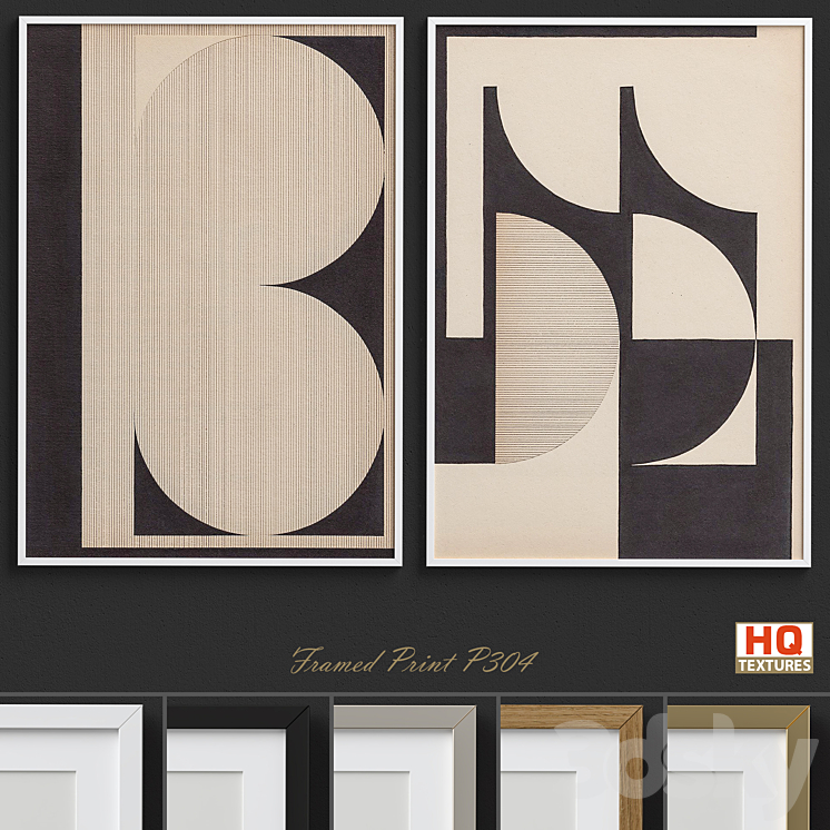 Framed Print P-304 - Frame - 3D model
