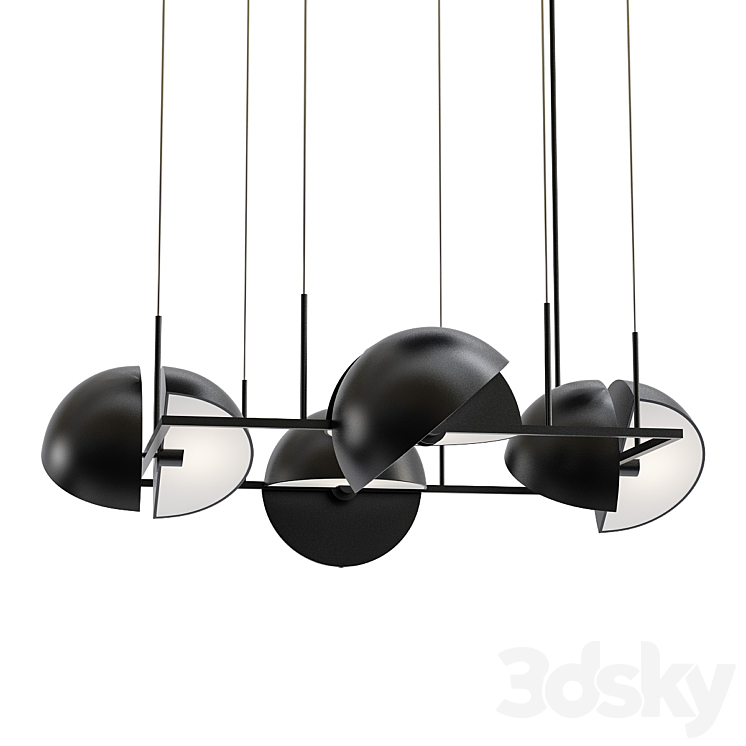 Trapeze - Pendant light - 3D model