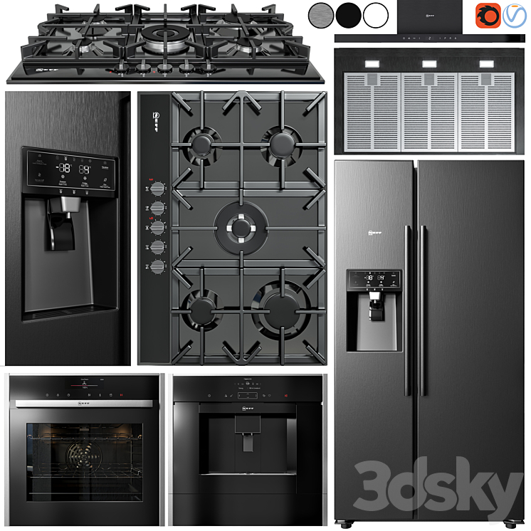 Neff Appliance Collection - Kitchen appliance - 3D model