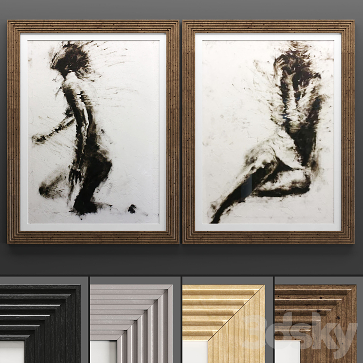 Art Frame 707 - Frame - 3D model