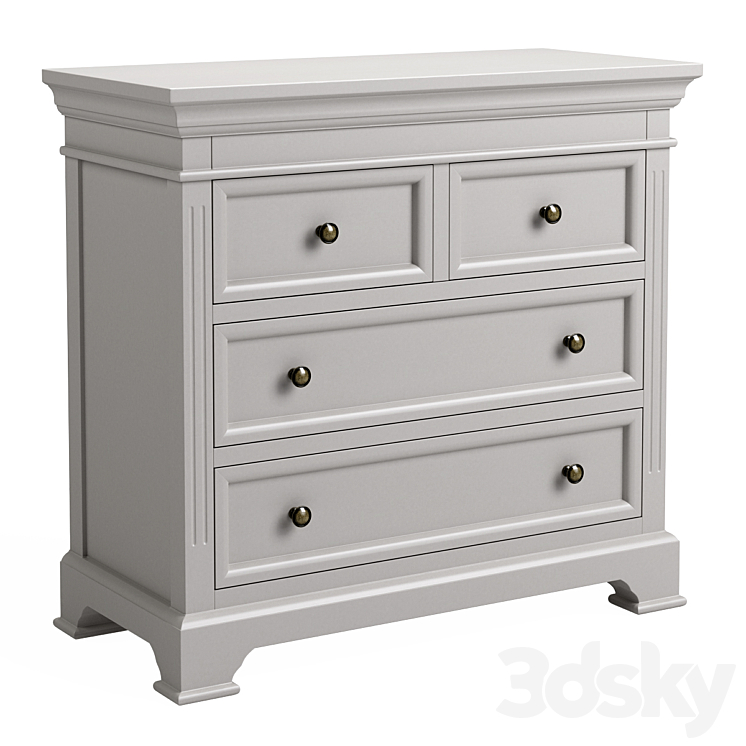 DAVENTRY Two Over Two Chest of Drawers - Sideboard & Chest of drawer ...