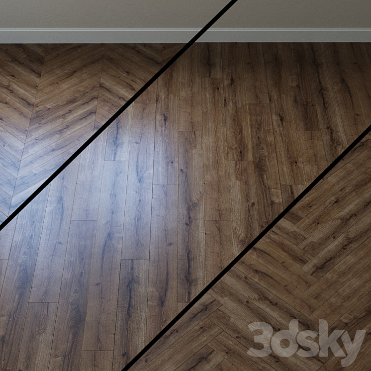 Laminate Balterio Tradition Oak Dune 021 - Wood - 3D model