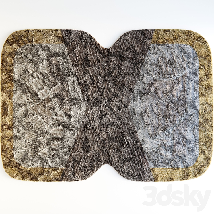 Roche bobois Sushi Rug - Carpets - 3D model