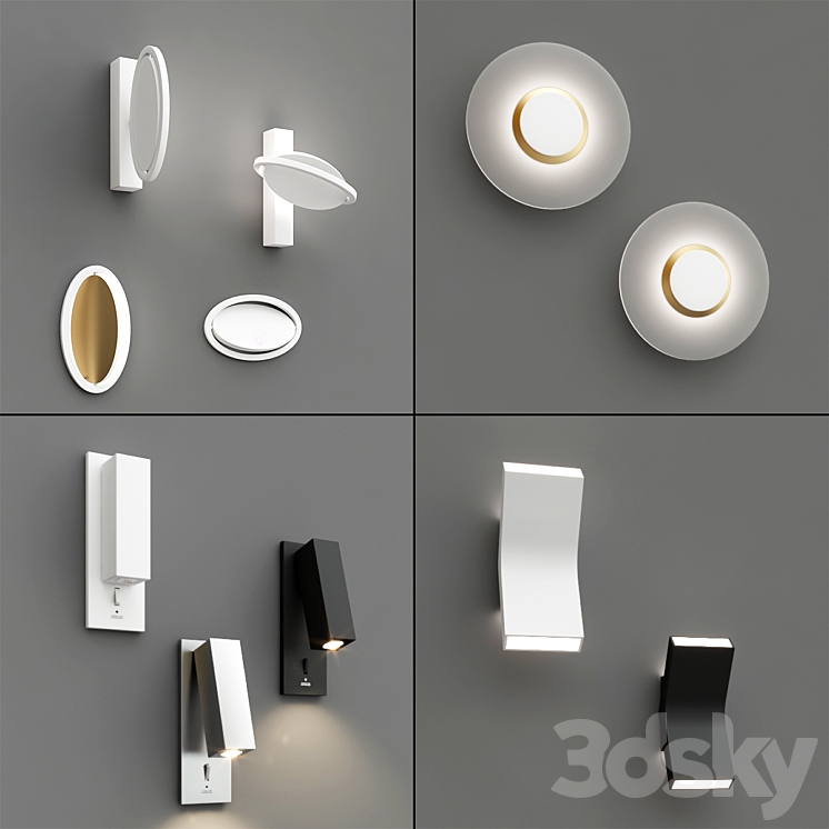 GROK wall lamp collection - Wall light - 3D model