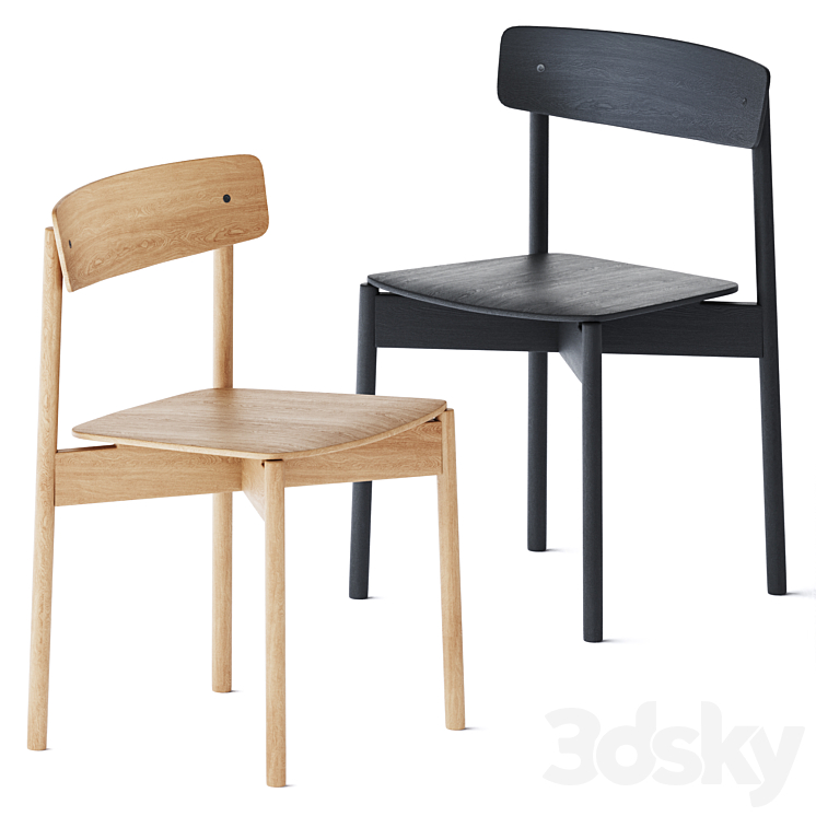 Cross Chair by TAKT - Chair - 3D model