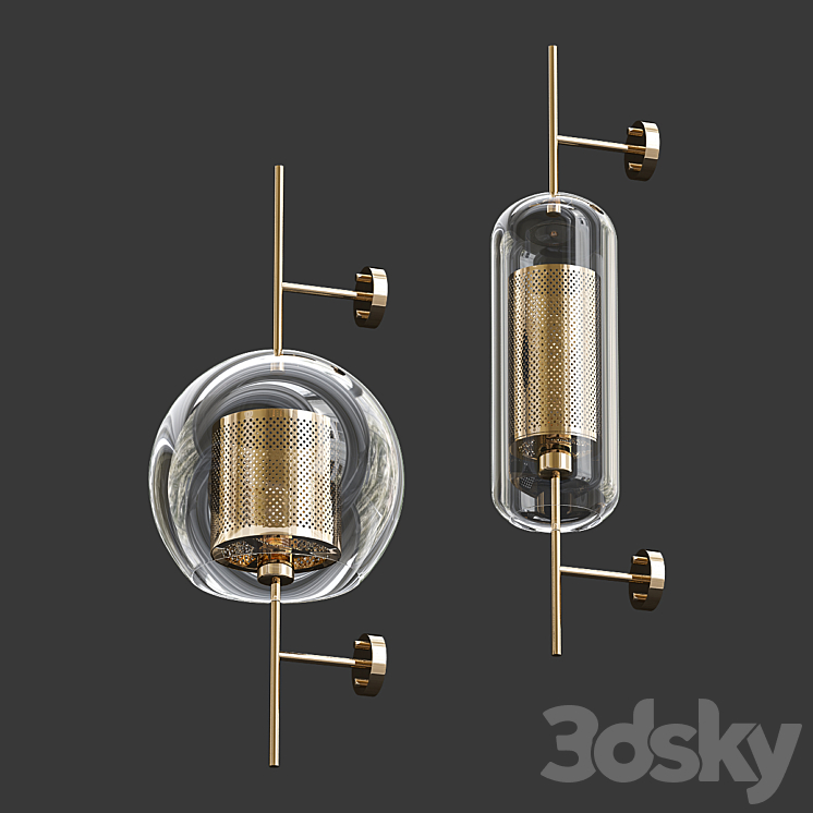 Catch Wall - Wall light - 3D model